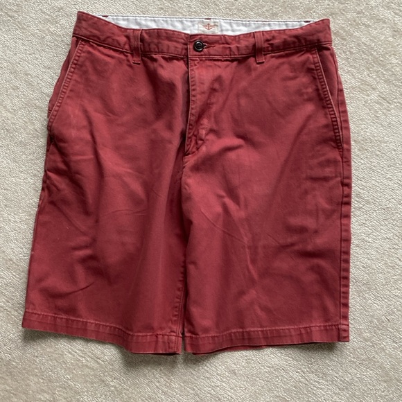 Dockers | Shorts | Mens Dockers Deep Red Shorts | Poshmark